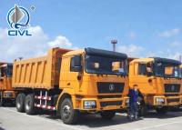 China 6x4 10 Wheels Shackman Heavy Duty Dump Truck For Mine Manual Transmission for sale