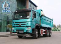 China Sinotruk Howo 6x4 Dump Truck 336-371hp , Loading Mud , Sand , Stone for sale