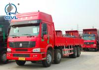 China SINOTRUK HOWO 8 x 4 Heavy Cargo Truck 40ton Cargo Truck Heavy Duty Trucks for sale