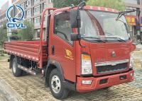 China CIVL HOWO 4X2 4Tons Light Duty Commercial Trucks Light Cargo Truck for sale