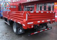 China CIVL HOWO 4X2 4Tons Light Duty Commercial Trucks Light Cargo Truck for sale