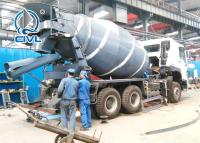 China Sinotruk New HOWO 6x4 10m3 Concrete Mixer Truck / Cement Truck LHD Or RHD for sale