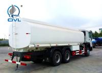 China White Color Sinotruk Howo7 Radial Tyre Fuel Oil Transportation Trucks 6X4 LHD Euro 2 336HP Lengthened Cab for sale