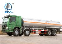 China SINOTRUK HOWO Oil Tank Truck 8X4 38000L  266-371HP With Oil Pump And Pipe  EURO2/3 LHD Or RHD for sale