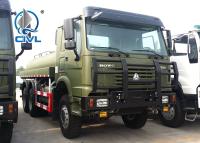 China SINOTRUK HOWO A7 Dil / Fuel Tank Truck 6 X 4 Drive Liquid Tanker Truck New Truck Euro II for sale