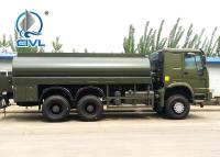 China Sinotruk Howo ZZ1267M464GE 6x6 20000 Liters 4275+1400mm Wheelbase Liquid Or Fuel Tanker Truck for sale