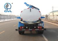 China SINOTRUCK HOWO Sewage Suction Truck  6000L in White Color, 120hp for sale