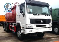 China SINOTRUK Howo 16CBM Sewage Suction Tanker Truck For Municipal Environmental Sanitation for sale