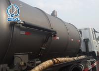 China 6x4 12m3 SINOTRUK HOWO 336hp Sewage Pump Truck With Safety Belts Tires12.00R20 With Middle lifting and Rear Cover for sale