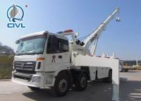 China Diesel Obstacle Trucks HOWO White 30 TON Wrecker Tow Truck Tow Truck Heavy Duty Truck Tow Truck for sale