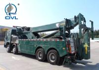 China 12 Wheel Heavy Duty Wrecker Heavy Rescue Tow Trucks Tow 360 Degree Rotation Crane 60Ton Lifting for sale