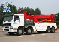 China 12 Wheel Heavy Duty Wrecker Heavy Rescue Tow Trucks Tow 360 Degree Rotation Crane 60Ton Lifting for sale