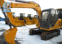 China Diesel 0.34m³ Hydraulic Crawler Crane XCMG XE80 for Construction , Yellow for sale