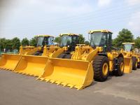 China Wheel base 2600mm Compact Wheel Loader 3T Load 2.5m3 Bucket CVLW300FN for sale