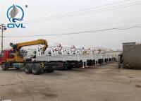 China HOWO 6x4 10 Ton Folding Boom Truck Mounted Crane Engine 160hp - 290hp for sale
