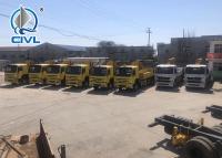 China HOWO 6x4 10 Ton Folding Boom Truck Mounted Crane Engine 160hp - 290hp for sale
