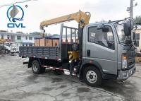 China CIVL Howo 4x2 Truck Mounted Crane 10 Tons Telescopic Boom Crane for sale