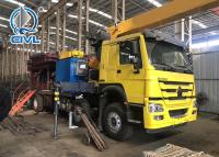 China Diesel SQ5SK3Q Truck Mounted Crane , 5 TON Telescoping Boom Crane for sale