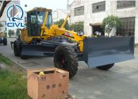 China 135HP Small Motor Grader with Ripper and Blade With Cummins Engine , Rated Speed 100 / 2200kw/rpm for sale