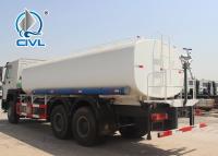 China ZZ5257M3247N Green / Red / White Sinotruck Howo Water Tanker Trailer 25000L for sale