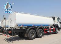 China ZZ5257M3247N Green / Red / White Sinotruck Howo Water Tanker Trailer 25000L for sale