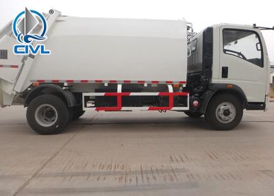 China SINOTRUK HOWO 4x2 Compacted Garbage Truck 12m3 ,  Euro 2 Emission Standard for sale