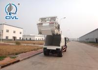 China 4 x 2 10m³  SINOTRUK HOWO Compact Garbage Truck With Hydraulic PRessure freightliner garbage truck for sale