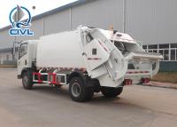 China 4 x 2 10m³  SINOTRUK HOWO Compact Garbage Truck With Hydraulic PRessure freightliner garbage truck for sale