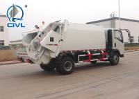 China 4 x 2 10m³  SINOTRUK HOWO Compact Garbage Truck With Hydraulic PRessure freightliner garbage truck for sale