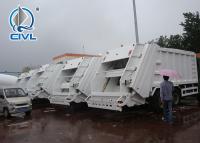 China HOWO 371hp 16 Cbm 10 Wheels Compressed Refuse Collection Trucks  Garbage Compactor With Rear Cover and  Italy Pto for sale