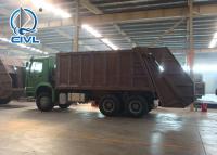 China Heavy Duty Howo 6X4 Hook Lift Garbage Truck  Detachable Compression Garbage Truck 18 Tons 10 - 12m³ Roll Off  Truck for sale