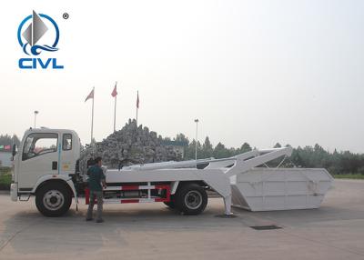 China 6 Tires Swing Arm Garbage Collection Truck SINOTRUK HOWO 6-10CBM 4X2 ZZ1127G4215C1 for sale
