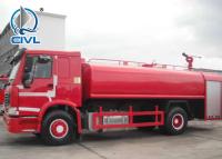 China Sinotruk Howo 4x2 Fire Fighting Trucks 8m3 Water Tank 251hp - 350hp for sale