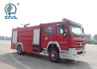 China Compressed Air Foam City Main Battle 17490kg 4x2 Fire Fighting Trucks for sale