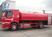 China Sinotruk Howo 4x2 6m3 Fire Fighting Truck With Foam Water Tank for sale