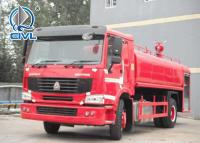 China New 5 Tons Water Tank Fire Fighting Truck CIVL1087M145W 4x2 Howo Chassis for sale