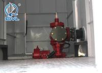 China 12m3 Fire Fighting Truck , Fire Engine Truck Red And White Color for sale