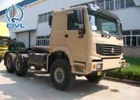 China Sinotruk All Wheel Tractor Truck Head Prime Mover Truck SINOTRUCK HOWO 420HP 6x6 Special Tractor Truck for sale
