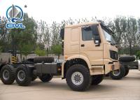 China Sinotruk All Wheel Tractor Truck Head Prime Mover Truck SINOTRUCK HOWO 420HP 6x6 Special Tractor Truck for sale