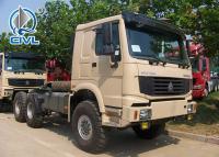China new SINOTRUK HOWO 6X6 All wheel - drive tractor truck prime mover truck used with semi trailer for sale