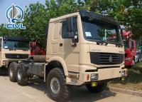 China new SINOTRUK HOWO 6X6 All wheel - drive tractor truck prime mover truck used with semi trailer for sale