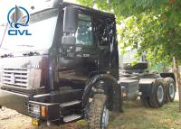 China 336HP 371HP 60 Ton Semi Trailer Truck with 6x6 Wheel Drive EURO II Standard , Off Road Model for sale