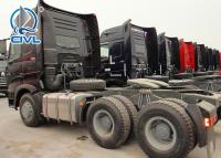 China SINOTRUK HOWO A7 6 X 4 Tractor Truck , New Prime Mover Truck for Sale , Wild Black color for sale
