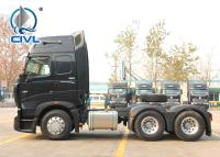 China SINOTRUK HOWO Tractor Truck LHD 6X4 Euro2 371HP Heavy Duty Prime Mover truck Double Sleepers for sale