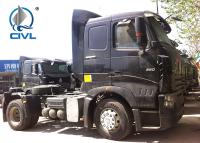 China HOWO A7 4 X 2 Tractor Truck Use With Semi Trailer Prime Mover Truck  Engine Euro II for sale