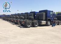 China 40 Ton Prime Mover Truck , Howo A7 Cabin Sinotruk 420hp 6x4 Tractor Head Truck for sale
