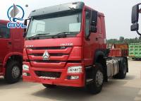 China New 10 Tires SINOTRUK HOWO Tractor Truck LHD 6X4 Euro2 420HP Engine Manual Transmission type for sale