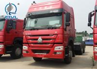 China New 10 Tires SINOTRUK HOWO Tractor Truck LHD 6X4 Euro2 420HP Engine Manual Transmission type for sale