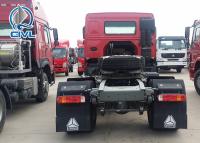 China Red EUROII 336hp 6x4 Prime Mover Truck With 1 Sleeper for sale