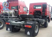 China Red EUROII 336hp 6x4 Prime Mover Truck With 1 Sleeper for sale
